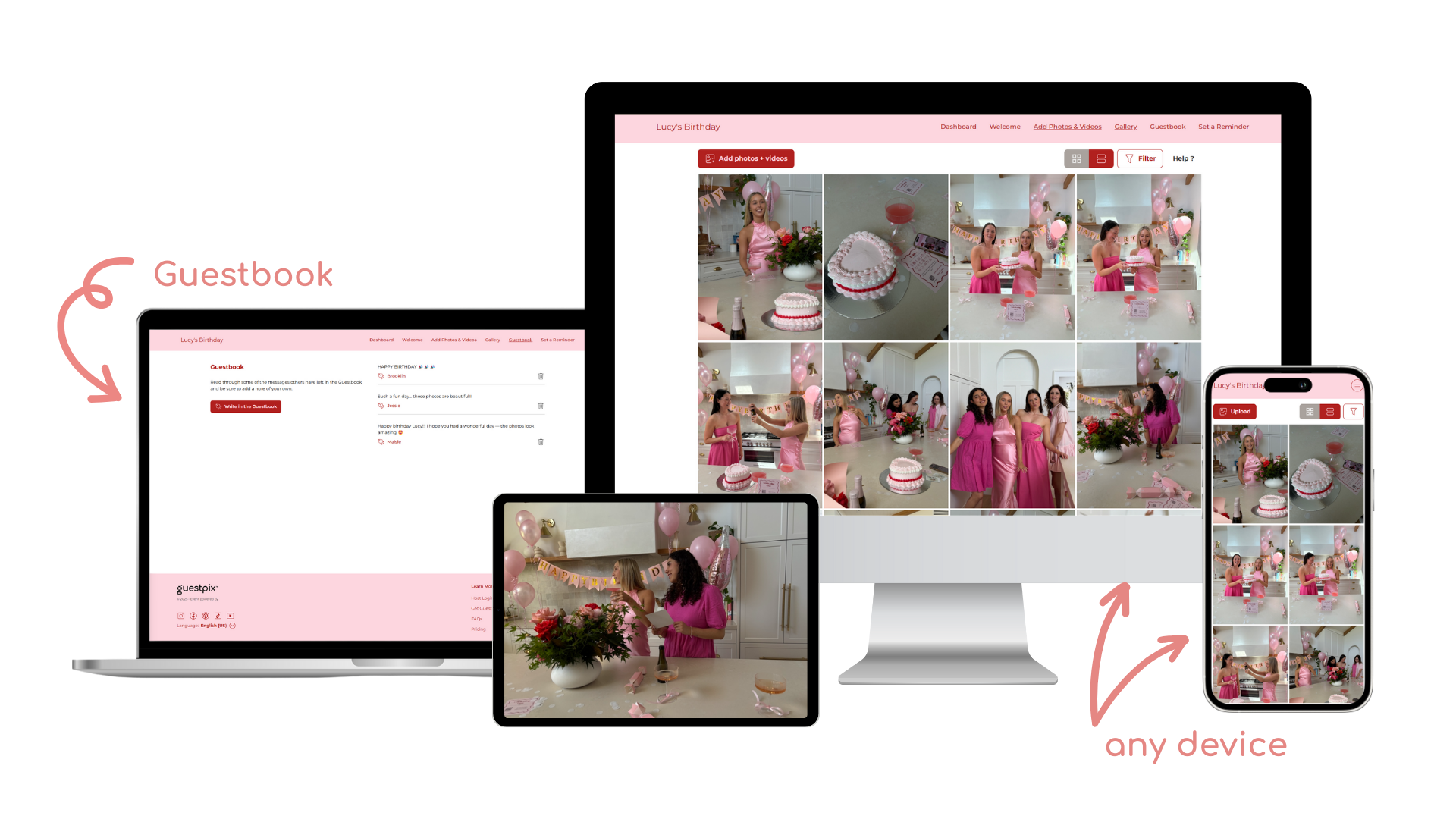 Celebrations - GUESTPIX | #1 QR Code Event Photo Sharing Platform