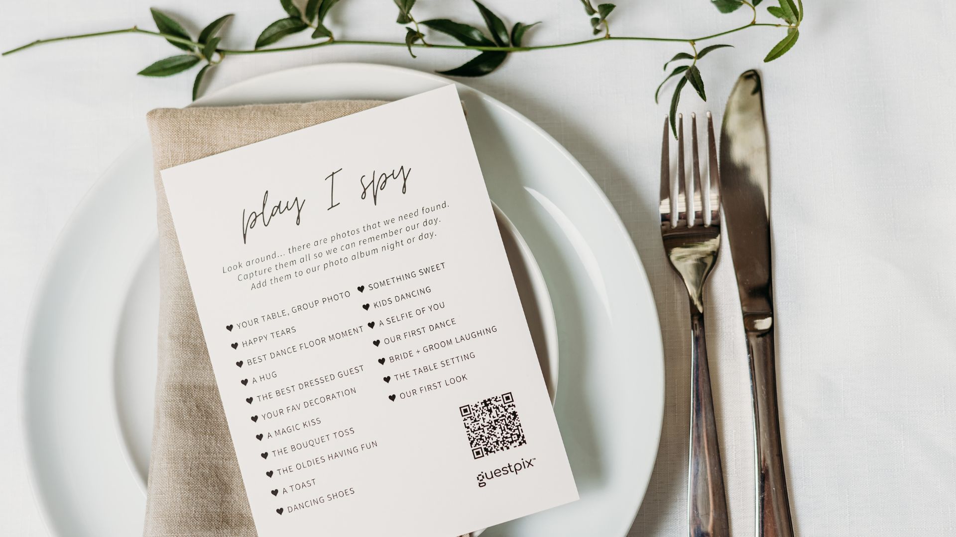 Weddings - GUESTPIX | #1 QR Code Event Photo Sharing Platform