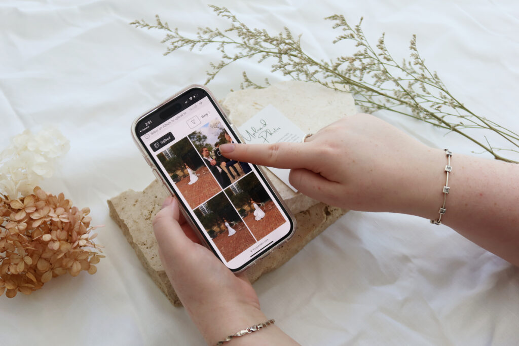 Weddings How It Works - GUESTPIX | #1 QR Code Event Photo Sharing Platform